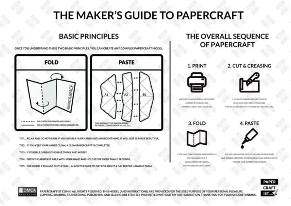 FRONTMAN MASK - PAPERCRAFTIST