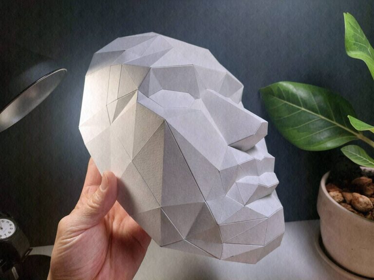 FRONTMAN MASK - PAPERCRAFTIST